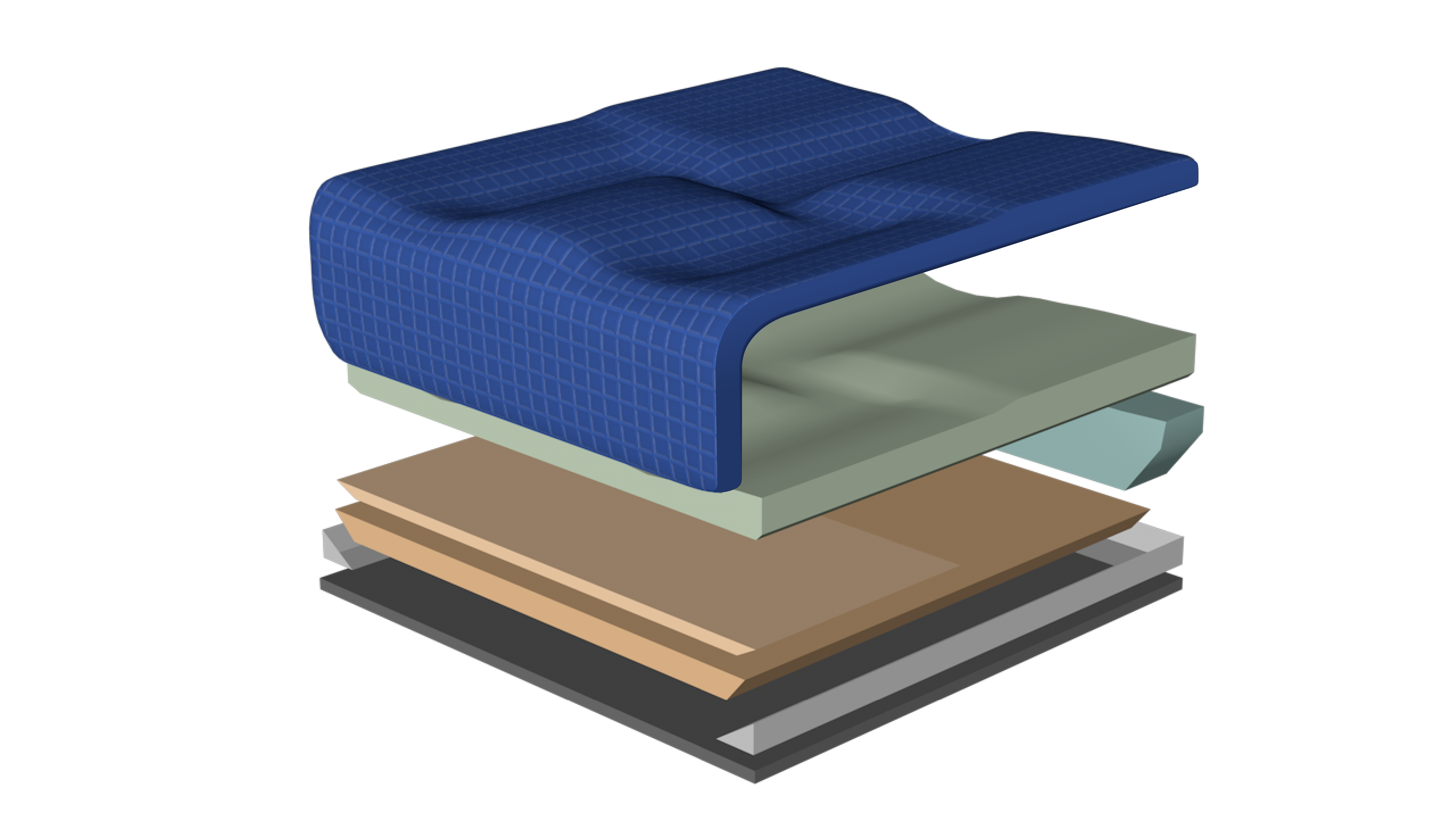 Blake Medical Geo-Matrix™ Hybrid Deep Low-Profile – In Motion Services