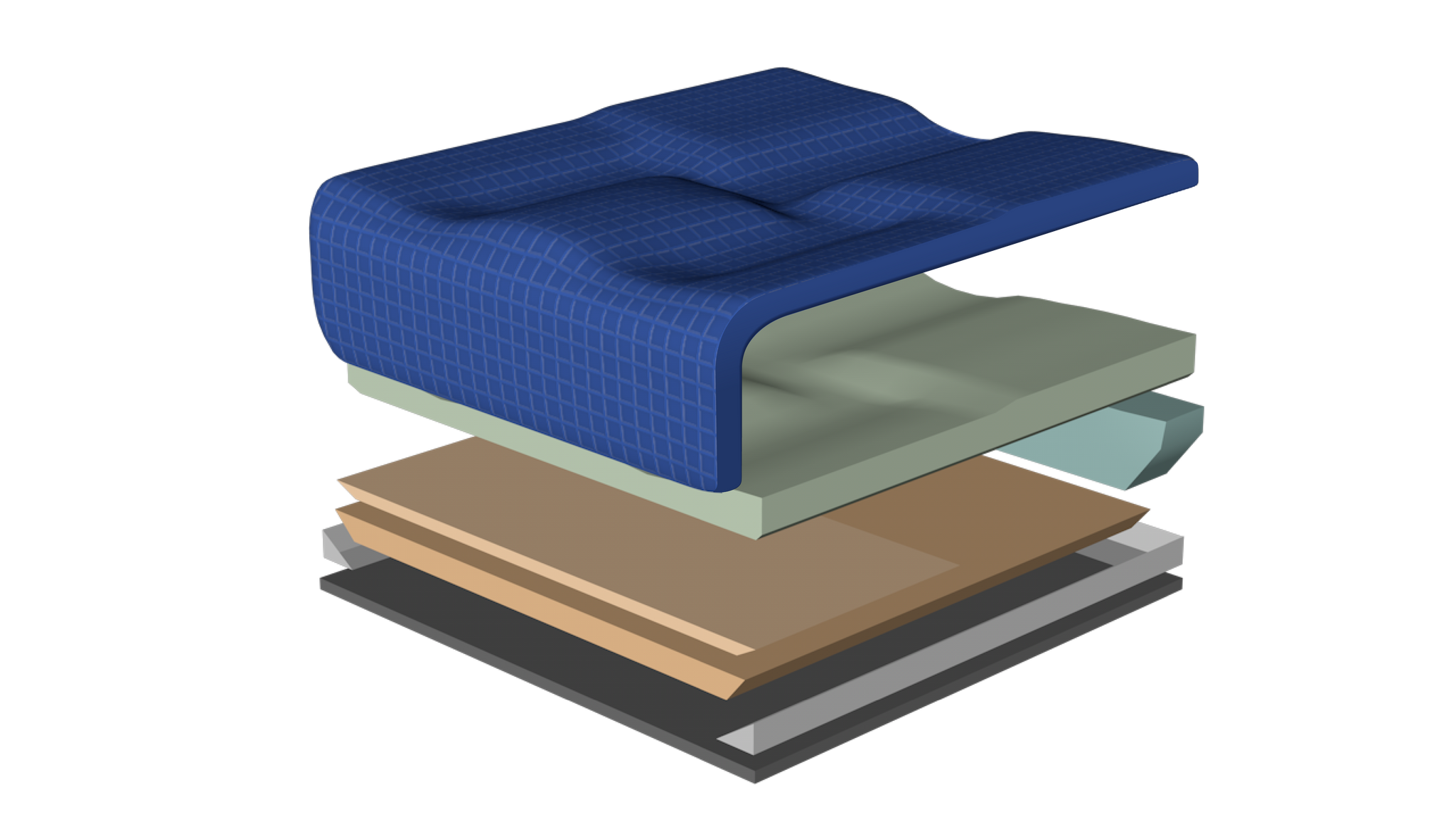 Blake Medical Geo-Matrix™ Hybrid Deep Low-Profile – In Motion Services